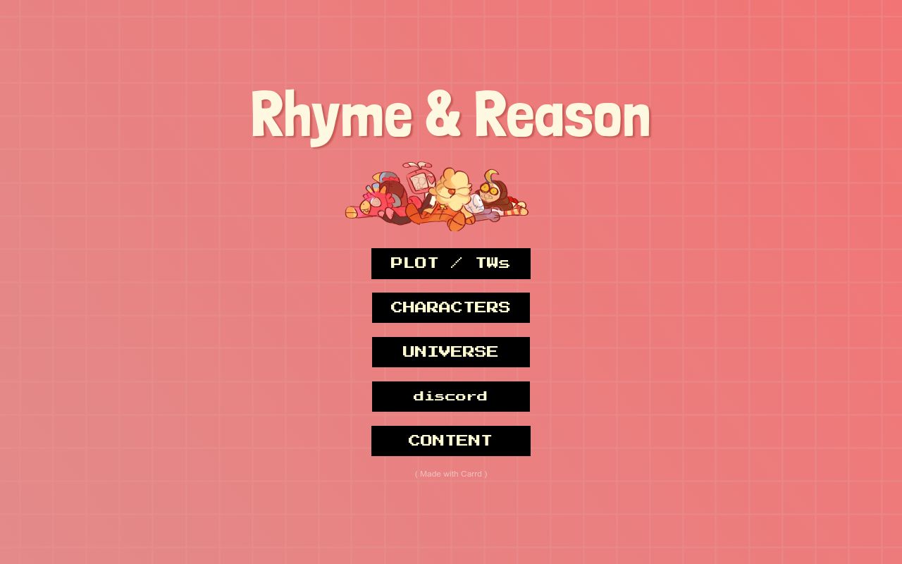 Rhyme and Reason